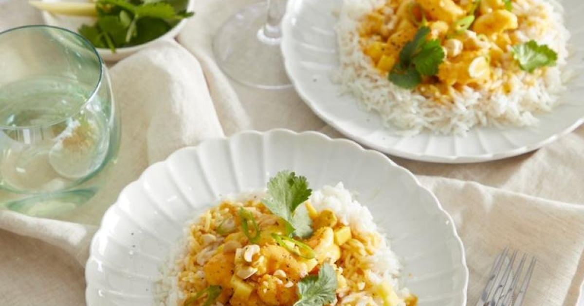 Krevety na kari | Blog Tefal.sk