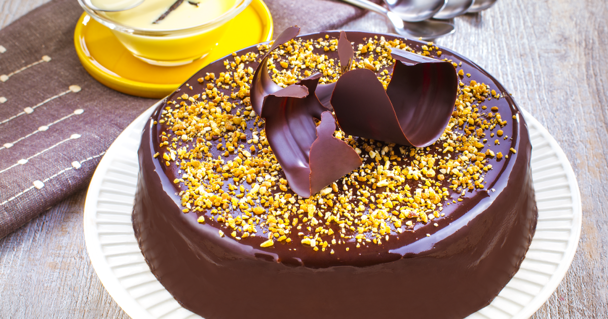 Čokoládová torta Royal s chrumkami - recept pre Masterchef Grande QB813 ...
