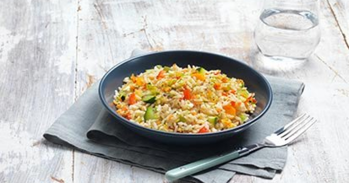 Ryža so zeleninou - recept pre varný kuchynský robot Tefal Click and ...