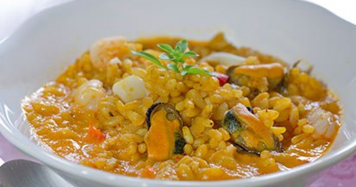 Ryžový bujón s morskými plody - recept pre varný kuchynský robot Tefal ...