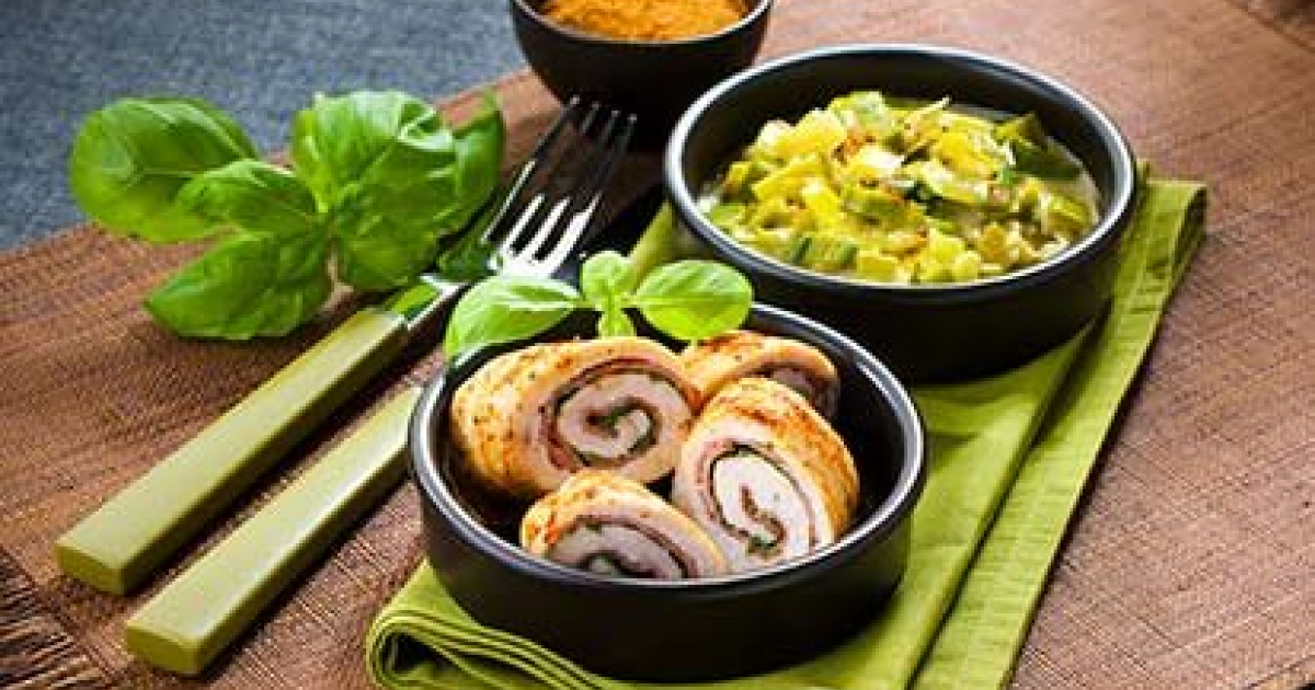 Plnená kuracia roláda - recept pre varný kuchynský robot Tefal Click ...