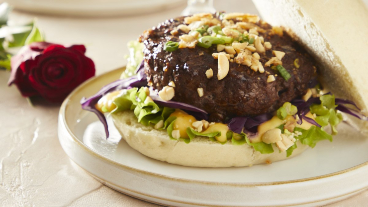 Bao burger - valentínsky recept pre teplovzdušnú fritézu Tefal Easy Fry ...