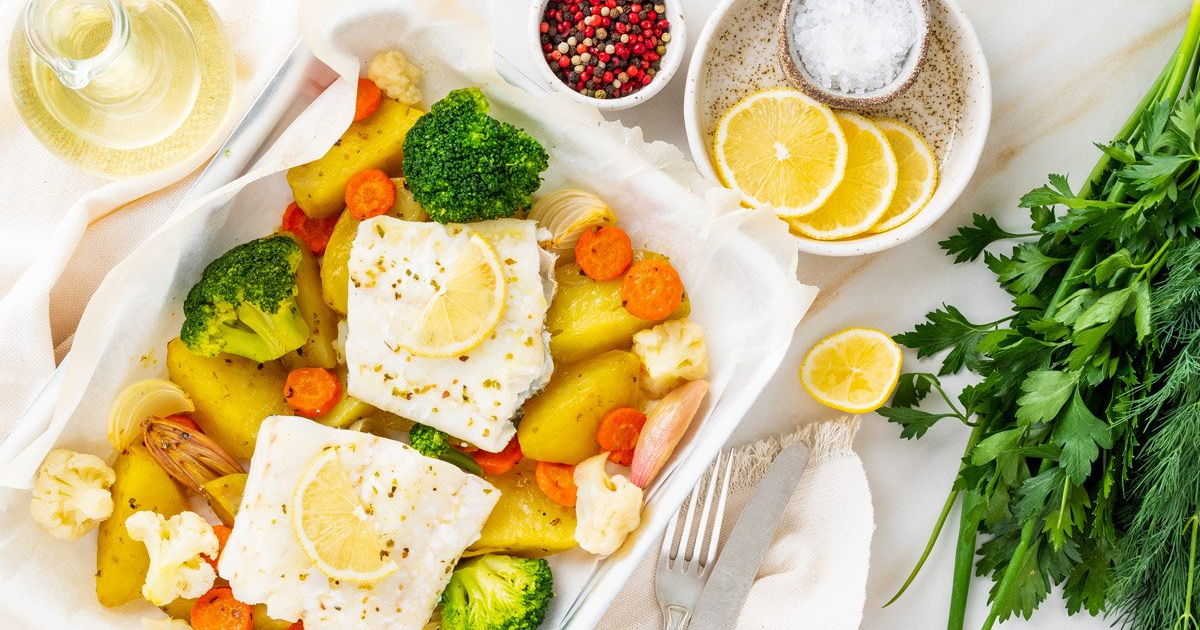 Treska na pare s mrkvou a brokolicou - Jarný detox | Blog Tefal.sk